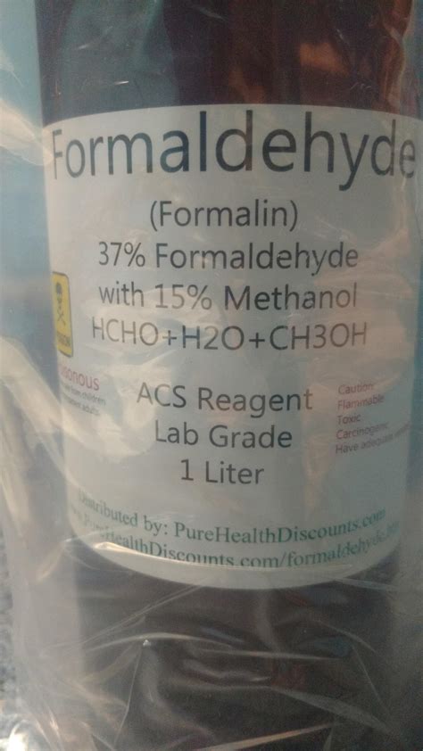 Formaldehyde Or Formalin Rtaxidermy