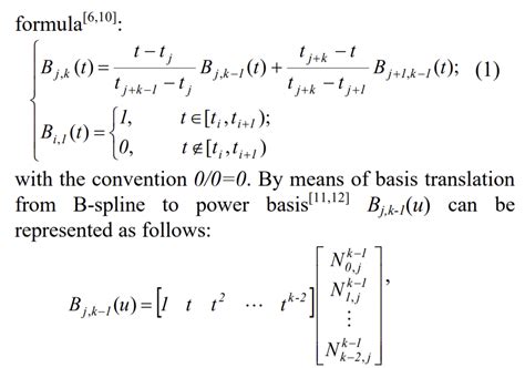 How To Piecewiseexpand Bsplinebasis To Get Basis Matrices Of Uniform B