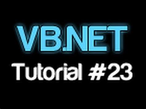 VB NET Tutorial Timers Visual Basic YouTube