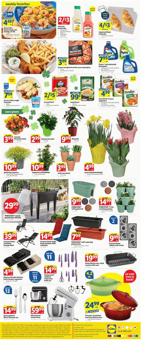 Lidl Weekly Ad Mar Mar Easter Promotion Included