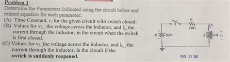 Solved Determine The Parameters Indicated Using The Circuit Chegg