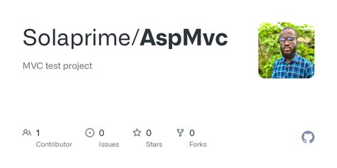 Github Solaprimeaspmvc Mvc Test Project