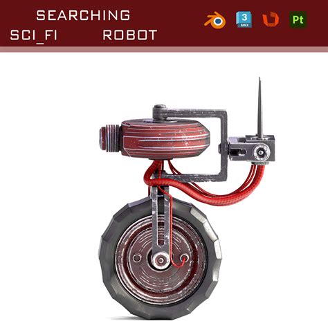 Sci Fi Spaceship Robot Cgtrader