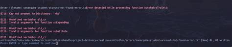 Random Key Not Present In Dictionary Rhs Error When Opening Telescope · Issue 2162 · Nvim
