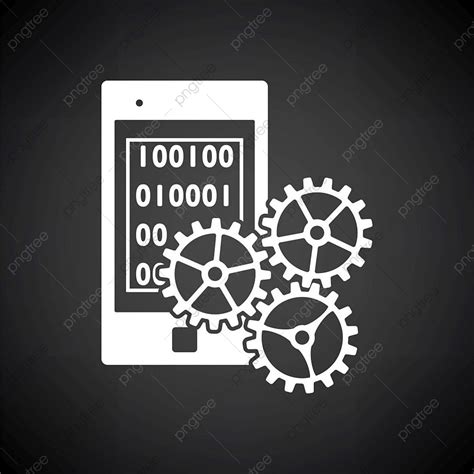 Mobile Development Icon Smartphone Vector Illustration Icon