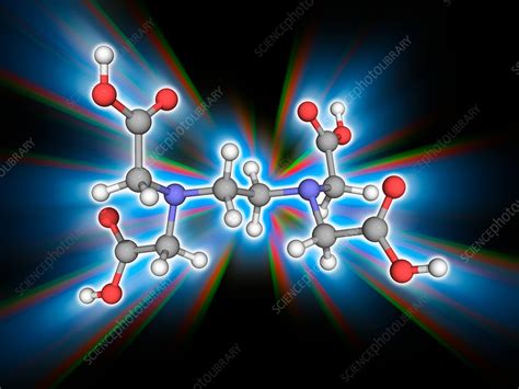 Edetic Acid Organic Compound Molecule Stock Image F0170341