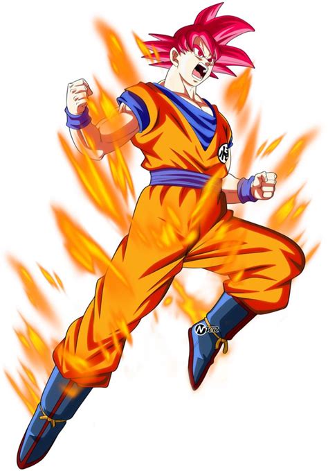 Super Saiyan God By Naironkr Super Saiyan God Goku Ssjg Dragon Ball