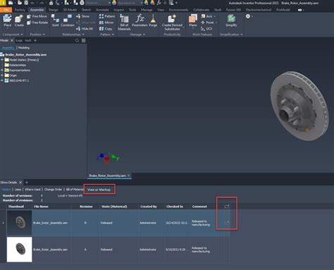 add markup visibility to the show details in inventor autodesk community