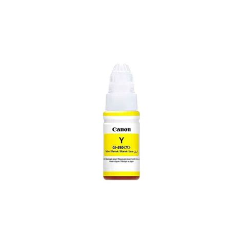 Canon INK Bottle GI490 Yellow for PIXMA - Tehno Store