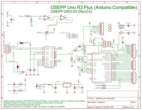 Arduino UNO SMD CH340 Devre Şeması Özgür Koca