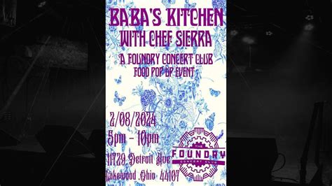Babas Kitchen W Chef Sierra A Food Pop Up The Foundry The Foundry Concert Club Lakewood