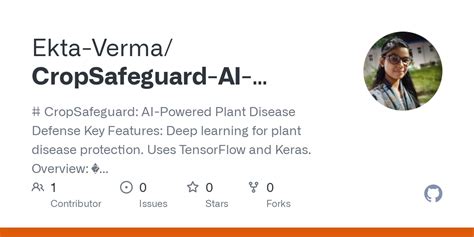 Github Ekta Vermacropsafeguard Ai Powered Plant Disease Defense
