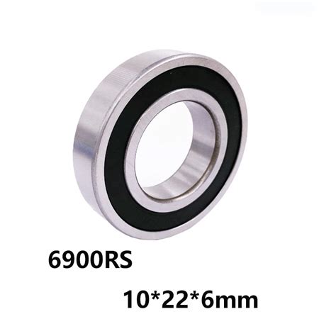 5pcs/lot 6900RS Deep Groove Ball Miniature Mini Bearings 6900RS 6900 RS ...