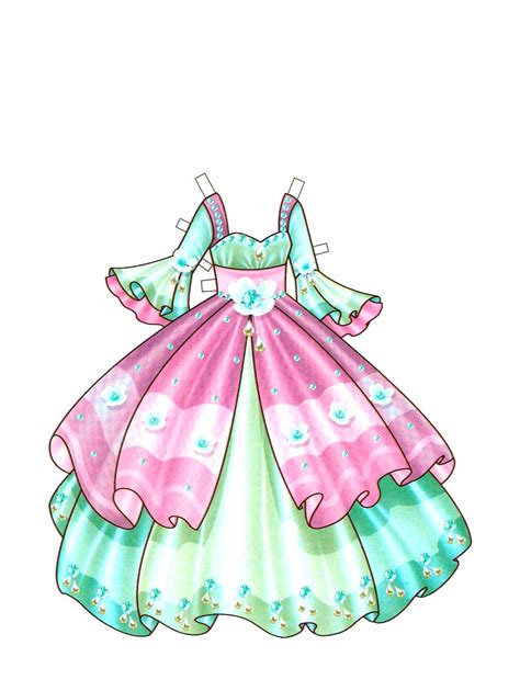 Бумажные куклы с одеждой для вырезания Скачать и распечатать