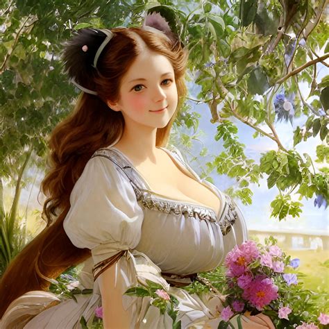 A Dream Of Huge Bountiful Breasts Sumptuous Soft Curves Huge BosomAI
