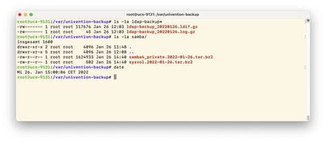 Samba Backup And Restore On Ucs