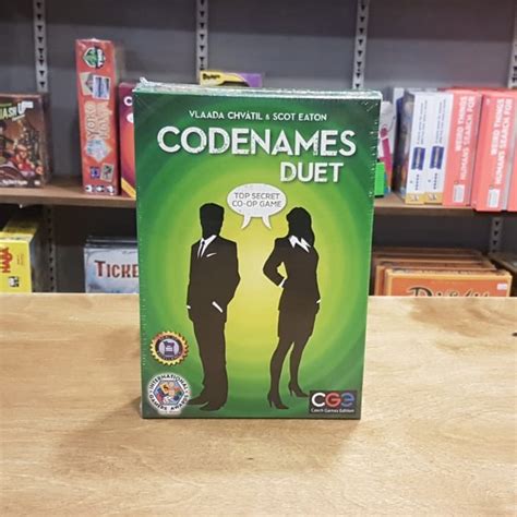 Codenames Duet D Board Game Cafe