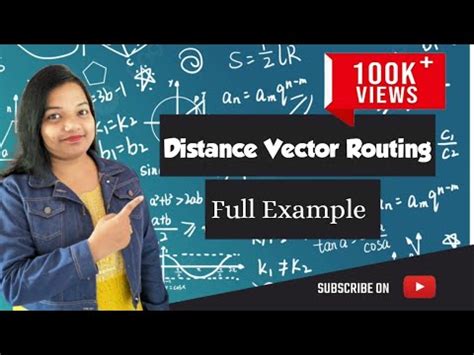 Distance Vector Routing Algorithm Example In Computer Networks Distance Vector Routing