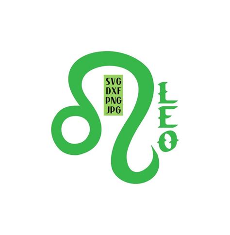 Leo Svg Zodiac Sign Svg Horoscope Svg Astrology Star Digital