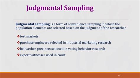 Judgmental Sampling Definition Examples And Advantages Importance Of Sampling Frame Pdf