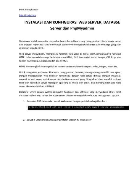Konfigurasi Webserver Debian76wheezy Pdf