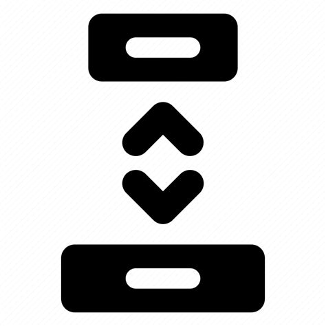Align Top Bottom Separate Design Icon Download On Iconfinder