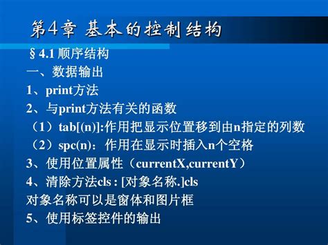 《visual Basic程序设计》电子教案word文档在线阅读与下载无忧文档