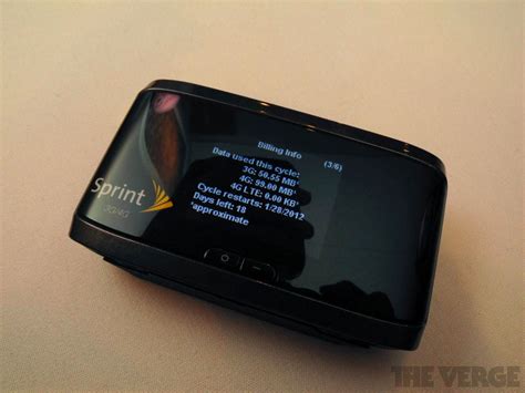 Sprint LTE Device Hands On Galaxy Nexus LG Viper And Tri Network Hotspot The Verge