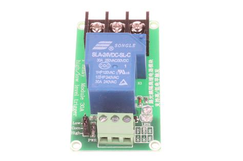 Snapklik Com NOYITO 30A 1 Channel Relay Module High Low Level Trigger