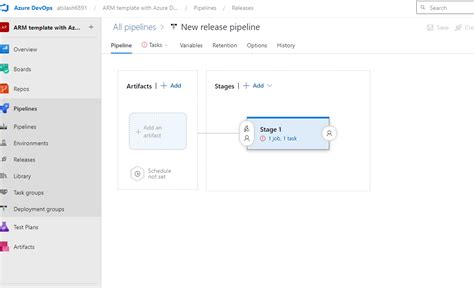 Deploy Arm Template Using Azure Devops