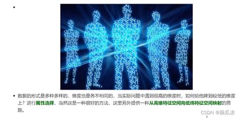 人工智能机器学习095数据降维概念数据降维方法主成分分析pca线性判别lda非负矩阵分解nmf流行学习isomap Lle