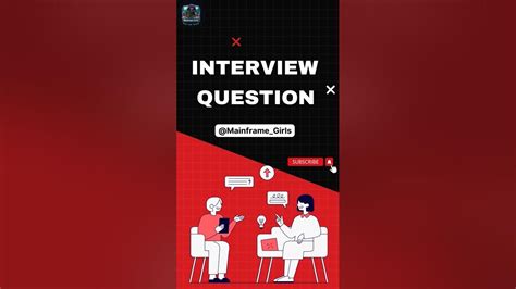 Interview Question 4 Mainframe Interview Youtube Interviewtips