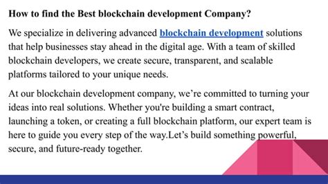 Blockchain Development Company Wealwin Ppt