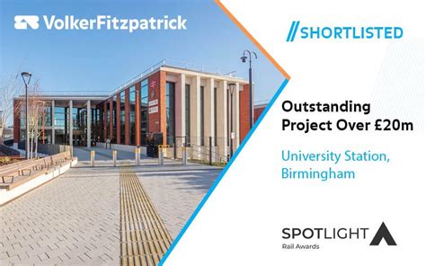Volkerfitzpatrick Ltd On Linkedin Spotlightrailawards Construction Buildingthefuture