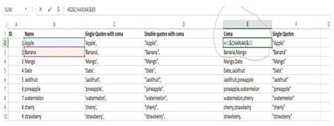 How To Add Single Quotes And Coma In Excel Enjoytechlife