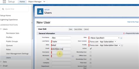 Navigating Through Salesforce Setup