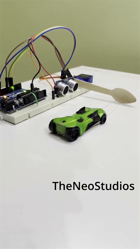 Automatic Parking System Using Arduino Toll Gate Shorts Servomotors