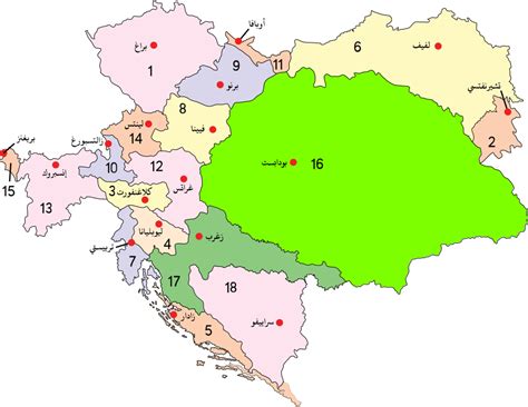 Fileaustria Hungary Map New Arsvg Wikimedia Commons