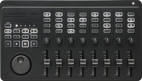Korg Nanokontrol Studio Bluetoothusb Midi Control Surface With 8