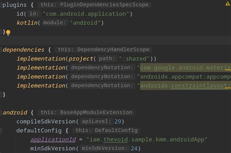 Kotlin Почему Rootprojectbuildgradlekts не подхватывает зависимости объявленные в модуле