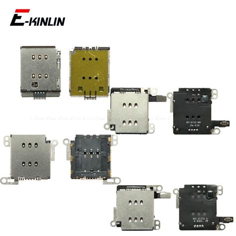 SIM Card Tray Slot Holder Reader Part Compatible For IP X XR XS 11 Pro Max Tray Slot Socket Flex