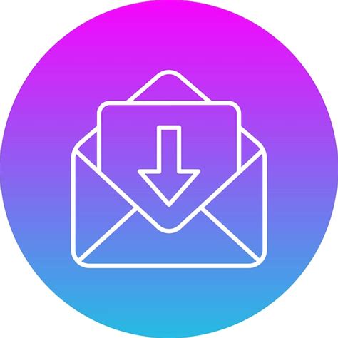 Premium Vector Mail Inbox Icon