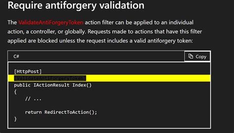 High Contrast Mode Code Example Bug · Issue 28819 · Dotnetaspnetcore