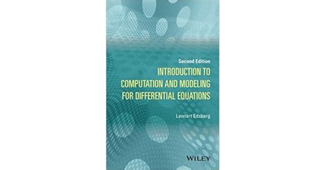 introduction to computation and modeling for differential equations 2nd