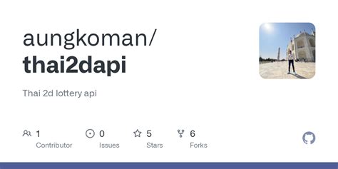 Github Aungkomanthai2dapi Thai 2d Lottery Api
