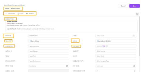 Defect Management Simplifyqa Help Doc