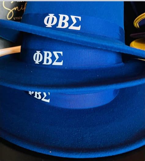 Phi Beta Sigma Fedora Wys Exquisite Hats And Accessories