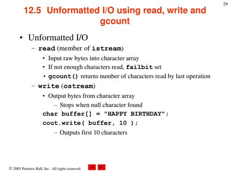 Ppt Chapter 12 C Stream Input Output Powerpoint Presentation Free Download Id 3278664