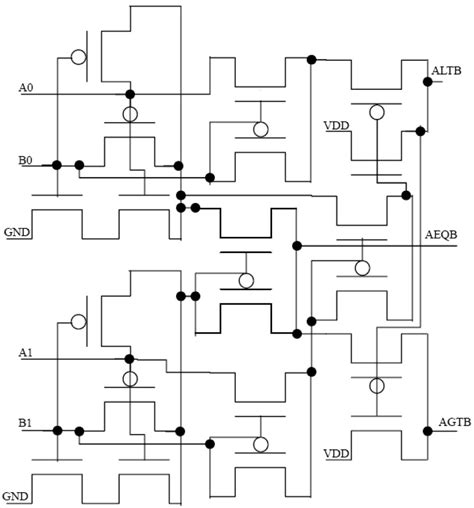 Diagram 4 Bit Comparator Logic Diagram Wiringschemacom