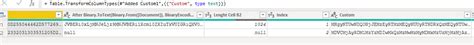 Convert Binary Data Microsoft Fabric Community